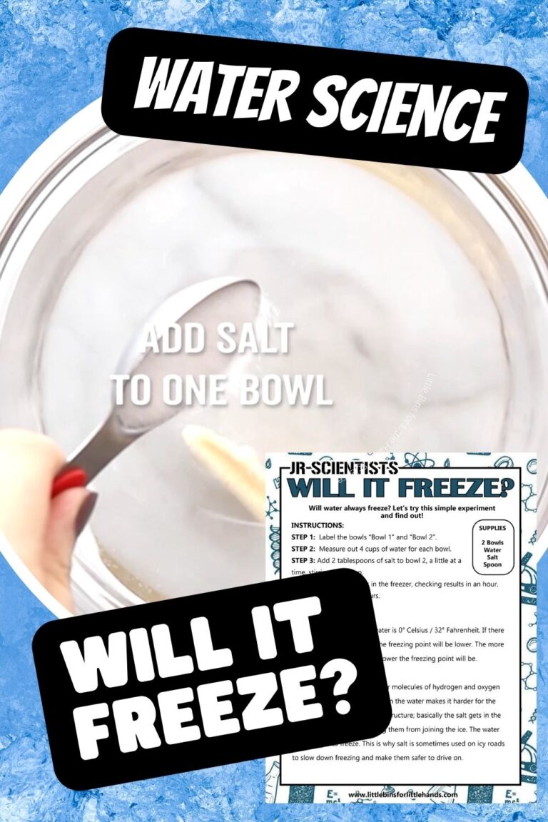 Freezing Water Experiment (Freezing Saltwater)