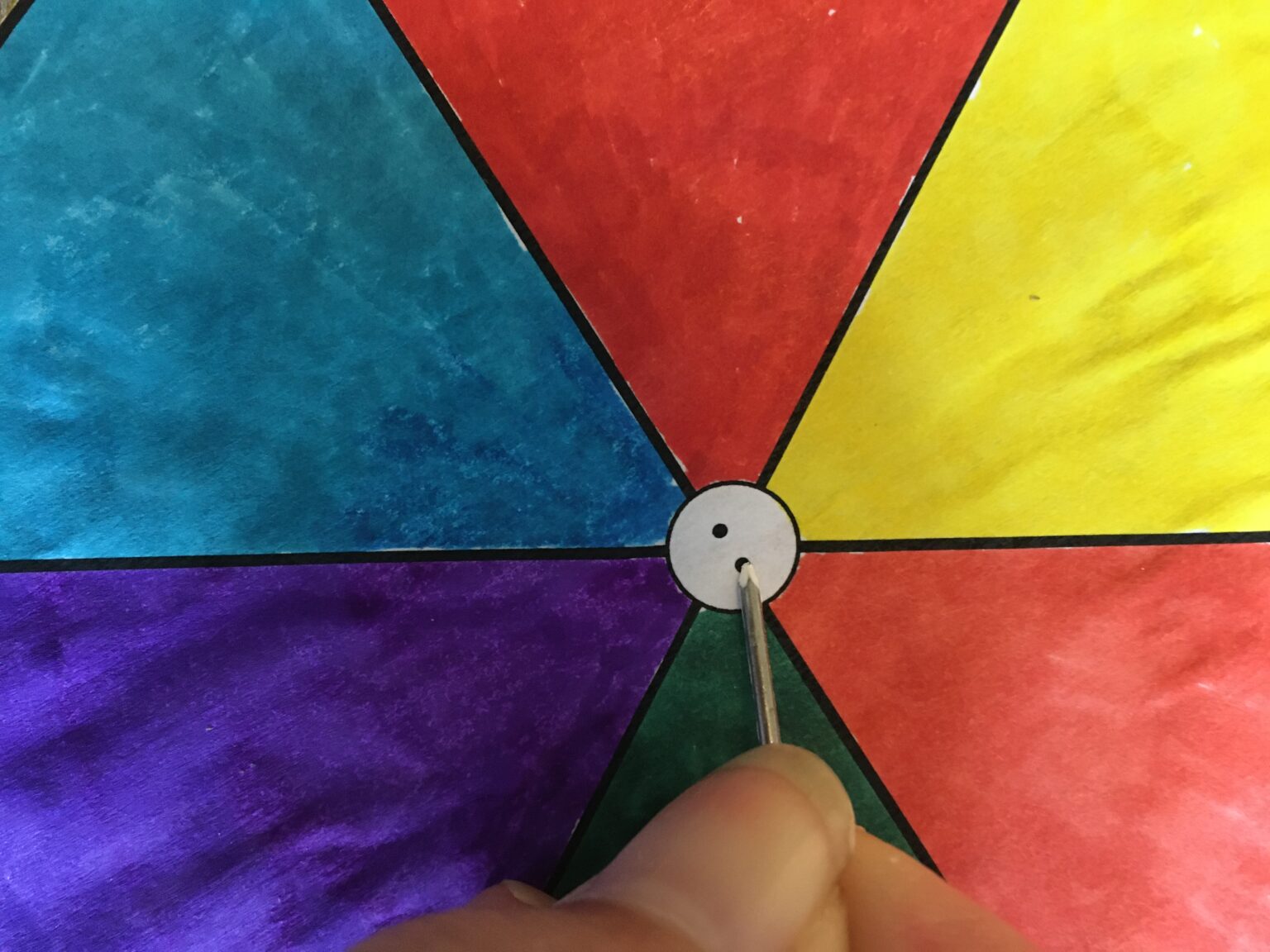 Color Wheel Spinner For STEM - Little Bins for Little Hands