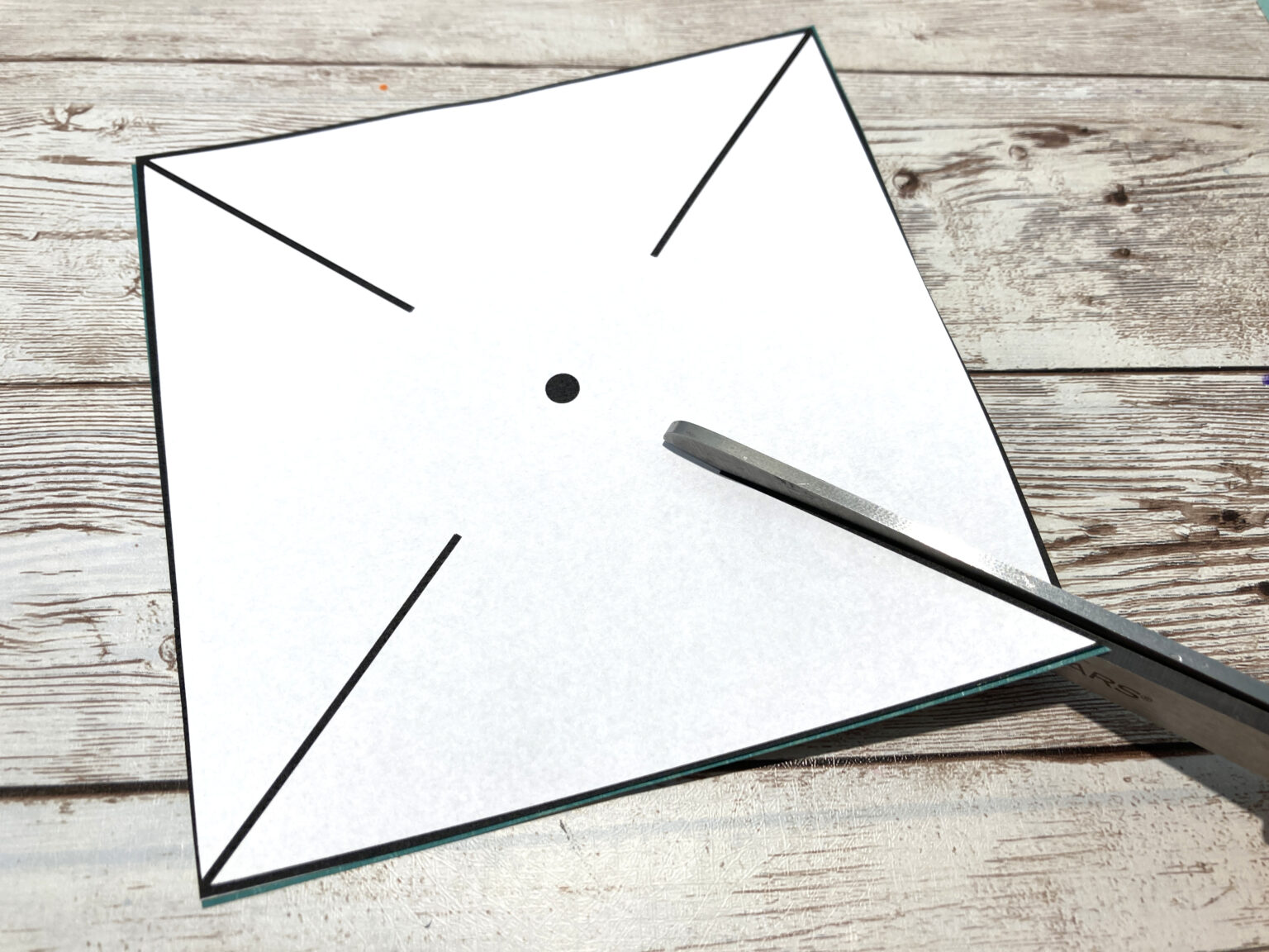 How To Make A Paper Helicopter - Little Bins for Little Hands