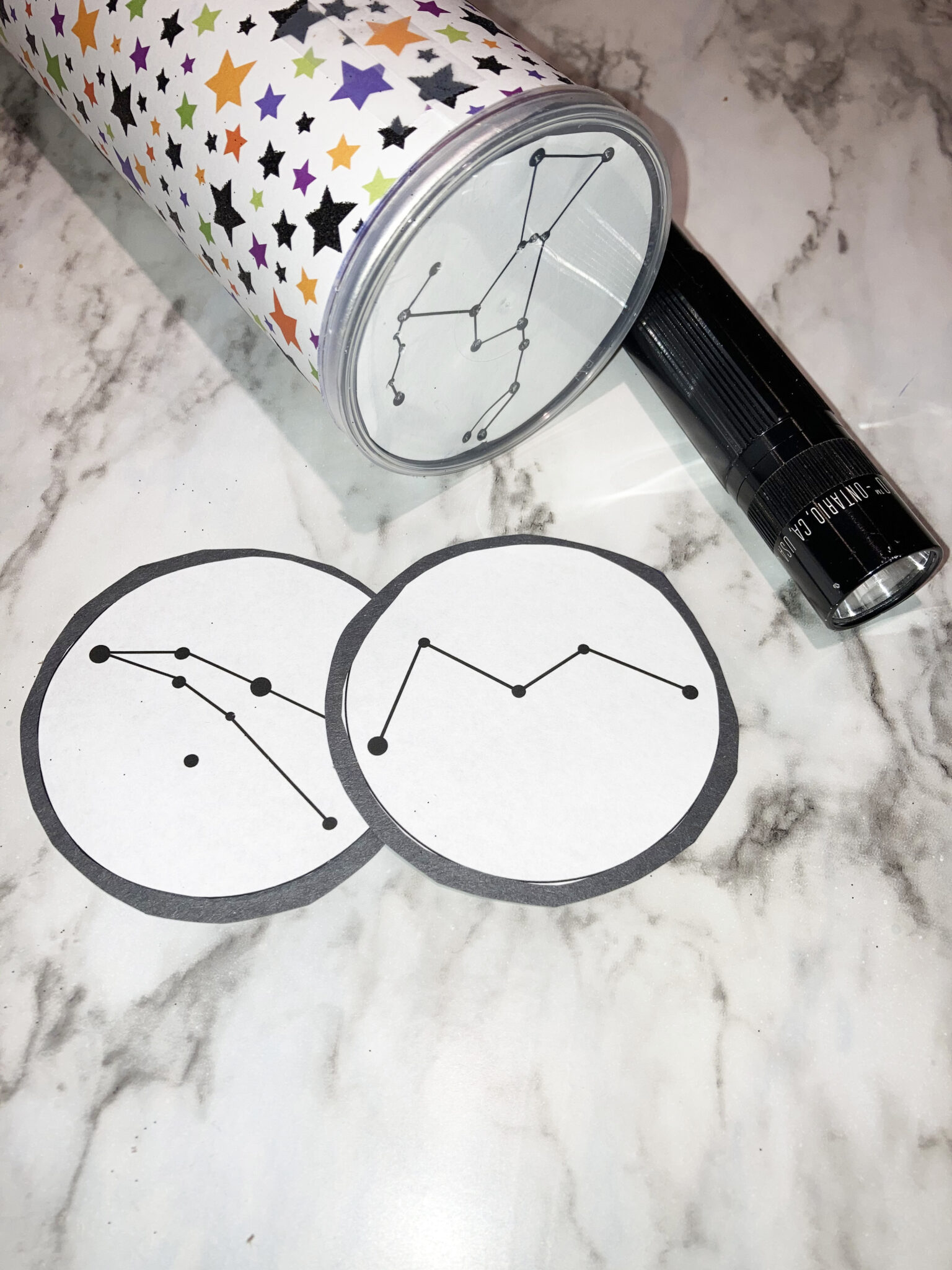 DIY Planetarium: Make a Star Projector at Home - Little Bins for Little ...