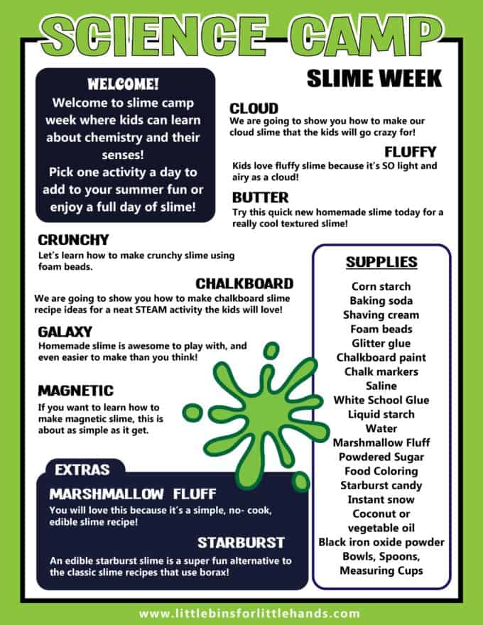 100+ Summer Camp Activities For Kids - Little Bins for Little Hands