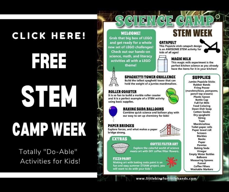 STEM Summer Camp Activities - Little Bins for Little Hands