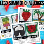 LEGO Summer Challenges (FREE Printables) - Little Bins for Little Hands