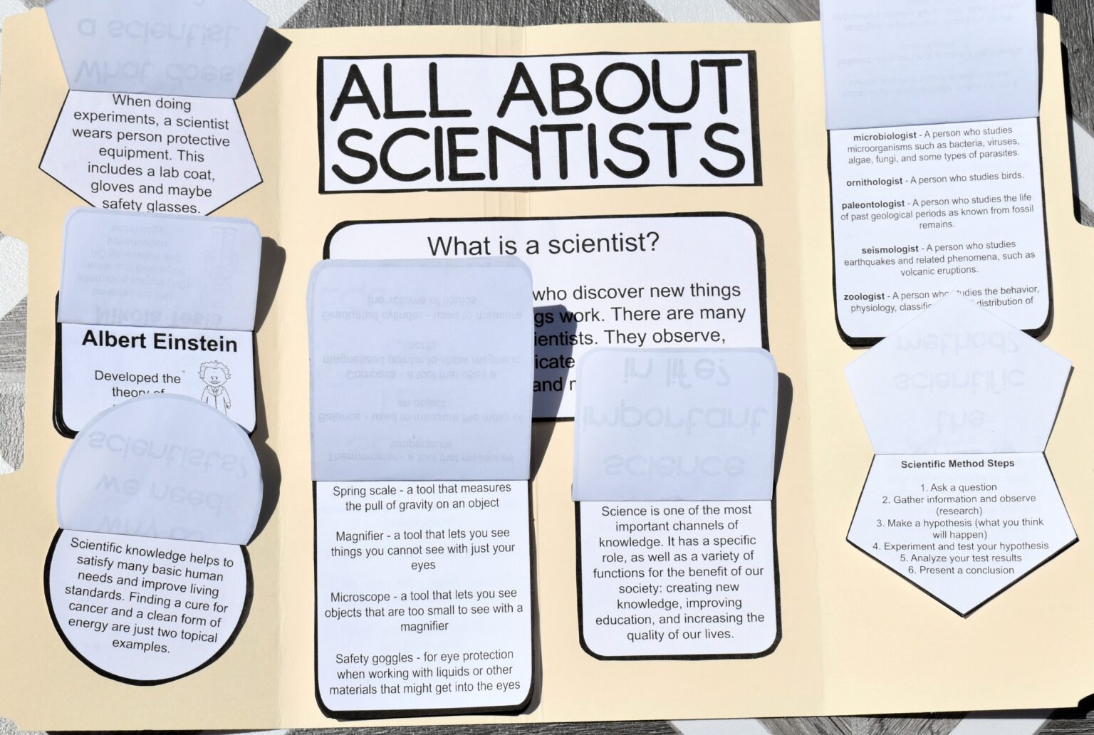 All About Scientists - Little Bins for Little Hands