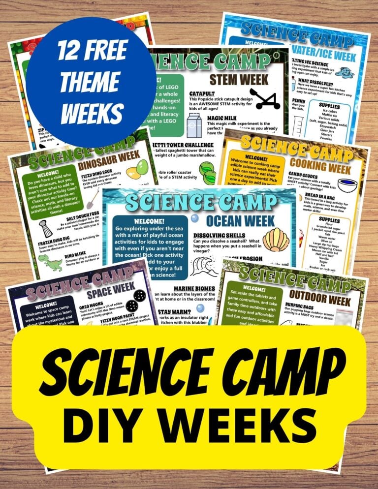 100+ Summer Camp Activities For Kids - Little Bins for Little Hands