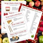 Apple STEM Challenge Cards - Little Bins for Little Hands