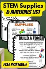 Must Have STEM Supplies List - Little Bins for Little Hands