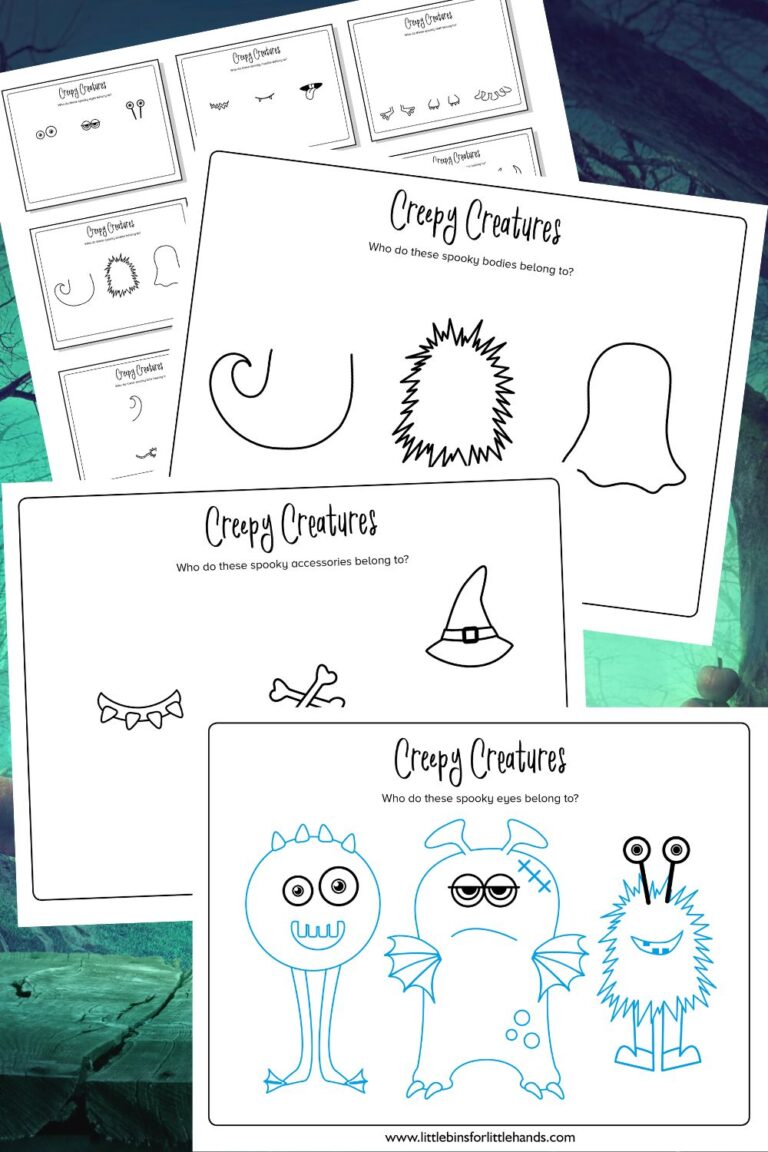 24 Monster Drawing Ideas - Little Bins for Little Hands