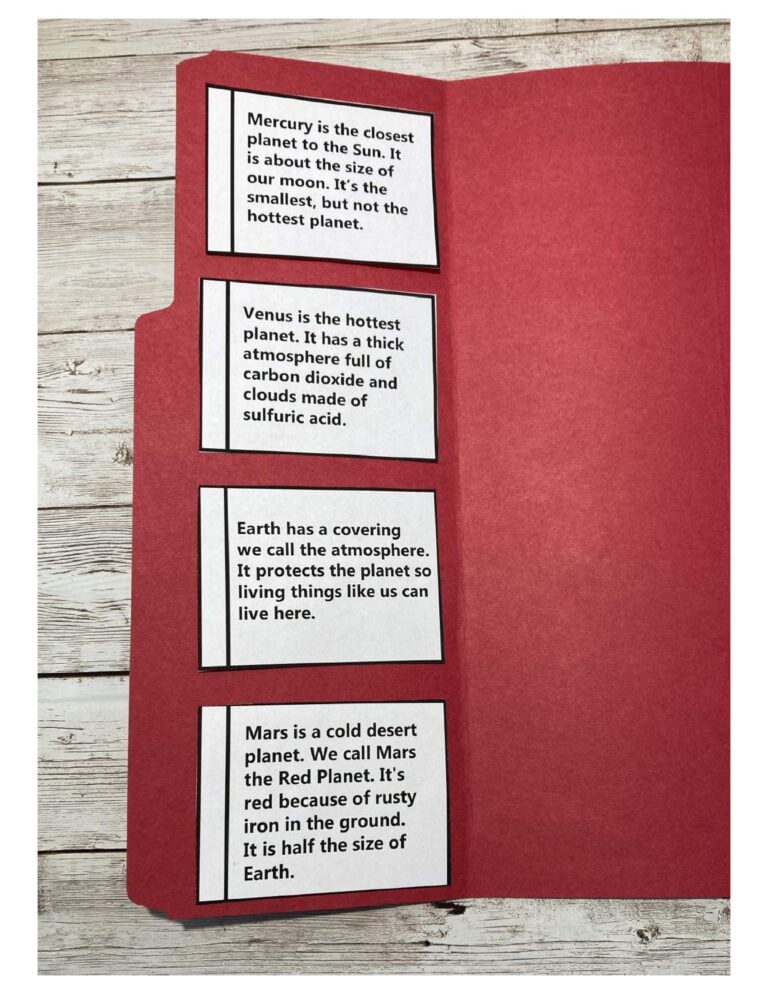 Solar System Projects for Kids (Free Lapbook and 3D Model)