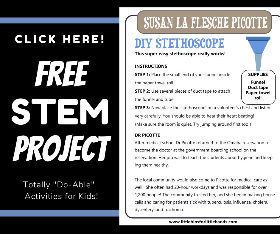 DIY Stethoscope For Kids - Little Bins for Little Hands