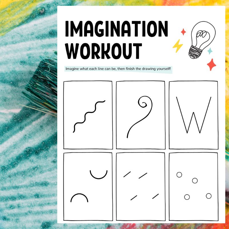 Art Challenges for Kids | Little Bins for Little Hands