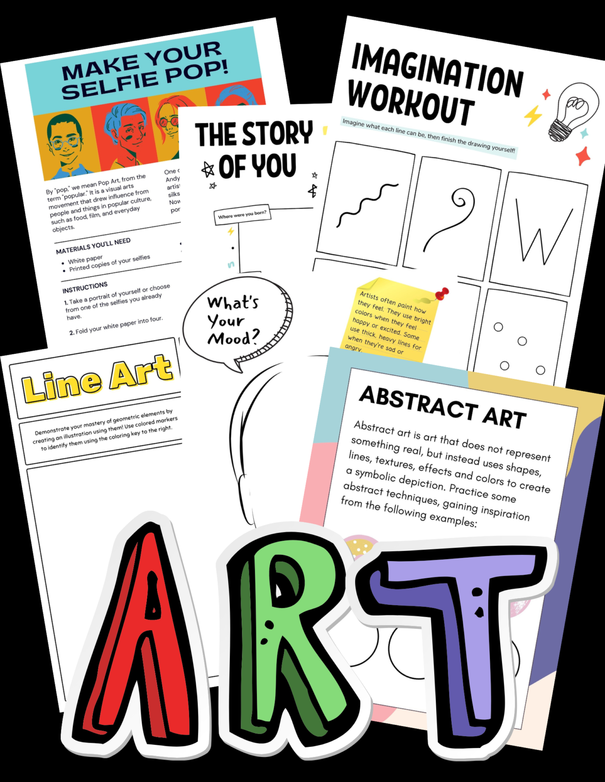 Art Challenges for Kids | Little Bins for Little Hands