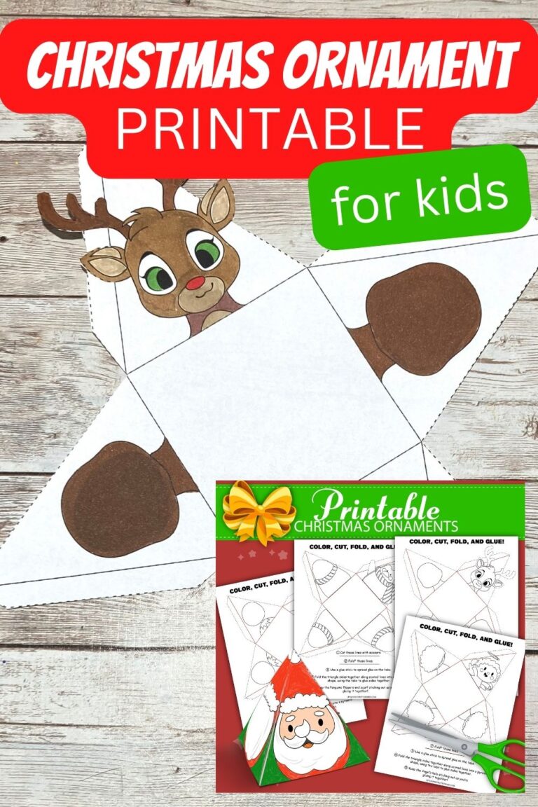 Christmas Ornaments Printable