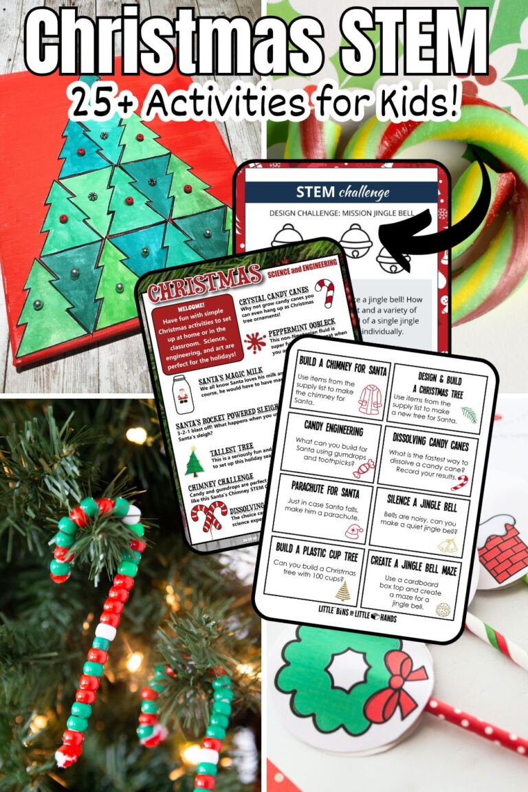 30 Christmas STEM Activities - Little Bins for Little Hands