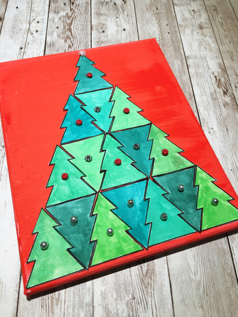 15 Christmas Art Projects For Kids (Famous Artists)