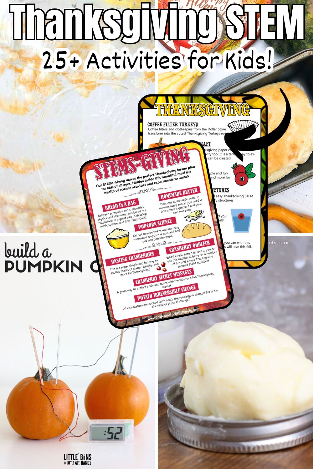 Incredibly Fun Thanksgiving STEM Activities