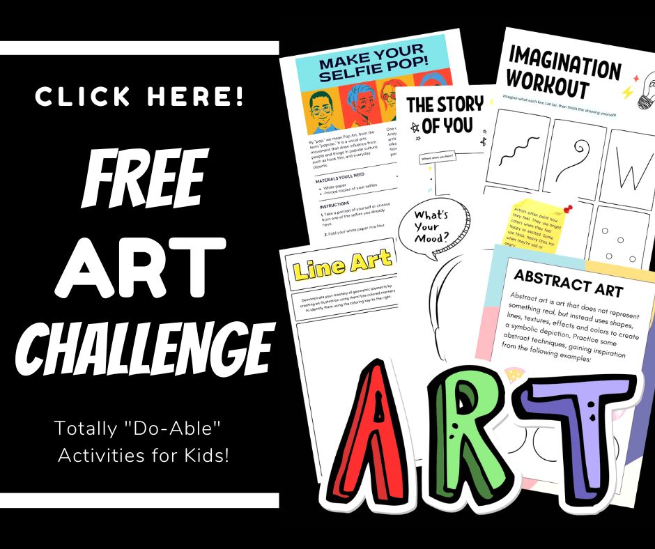 Art Challenges for Kids | Little Bins for Little Hands
