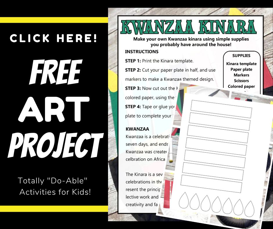 Kwanzaa Kinara Craft - Little Bins for Little Hands