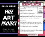 Picasso Heart Art Activity | Little Bins for Little Hands