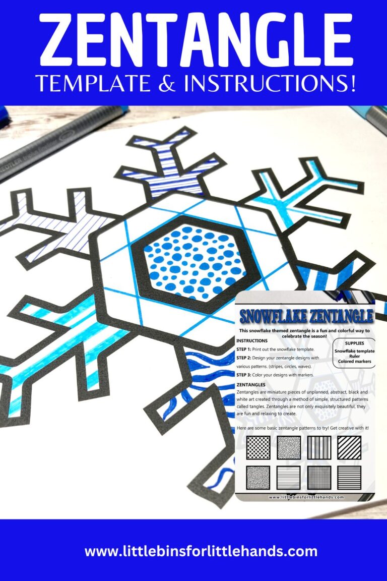 23 Snowflake Crafts For Kids - Little Bins for Little Hands