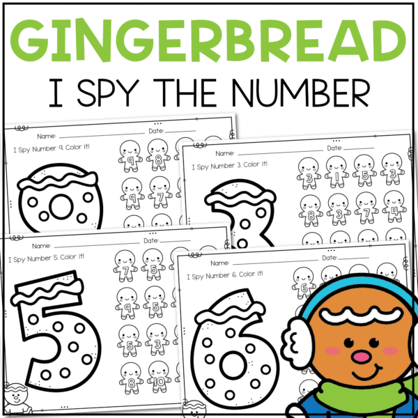 Free Printable Number Mats - Little Bins for Little Hands