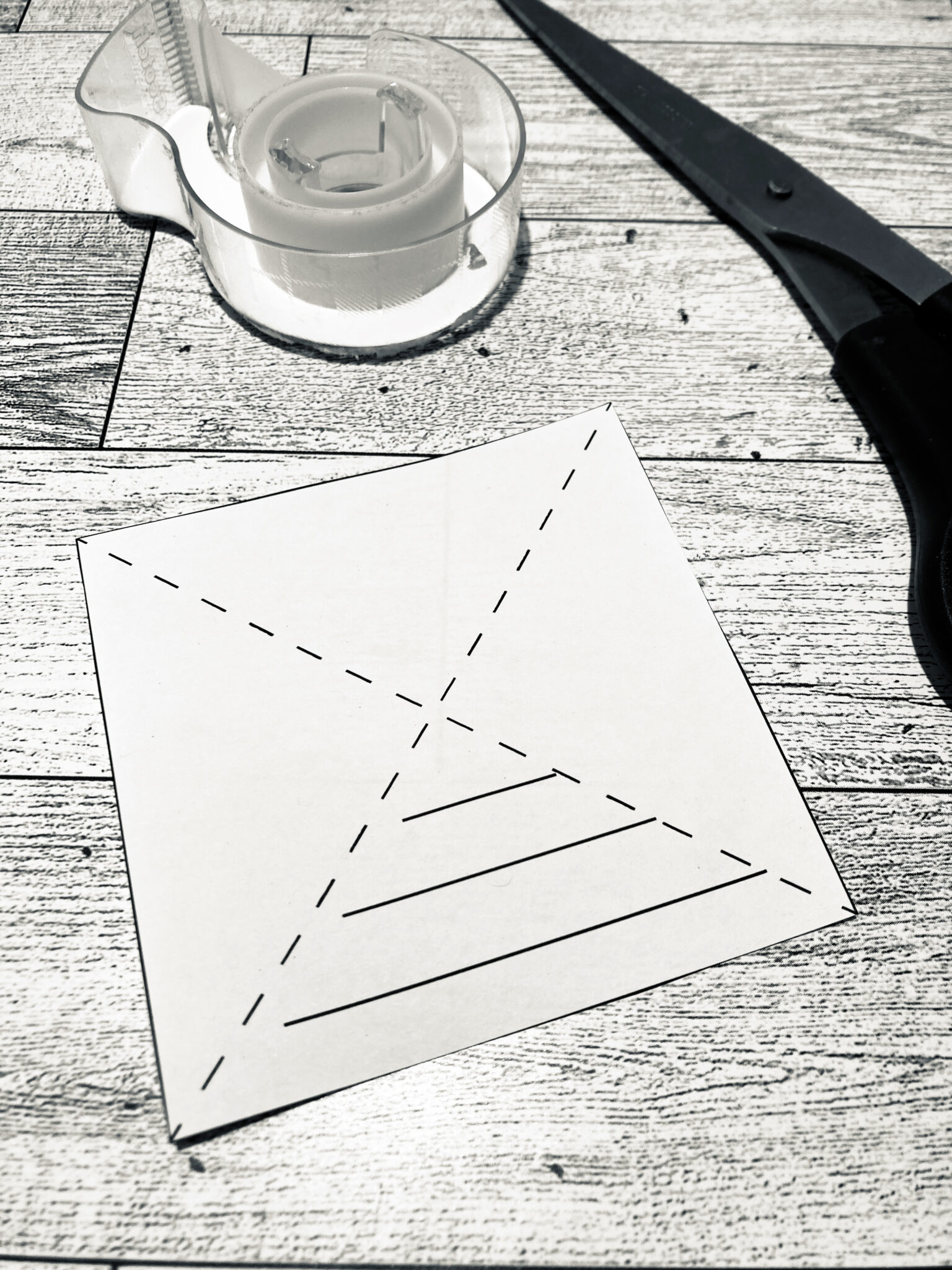 3D Paper Snowflakes: Printable Template - Little Bins for Little Hands