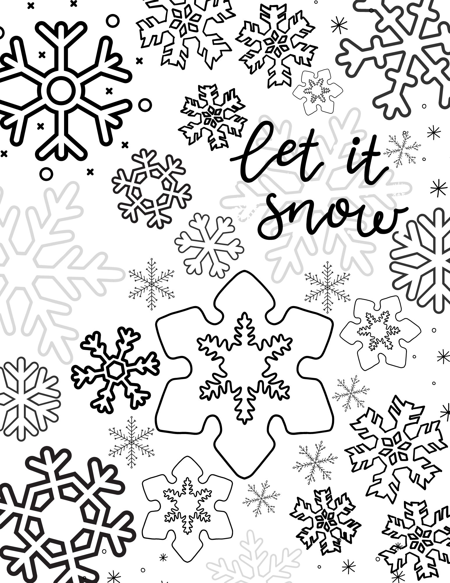 How to Draw a Snowflake with Pictures | Little Bins for Little Hands