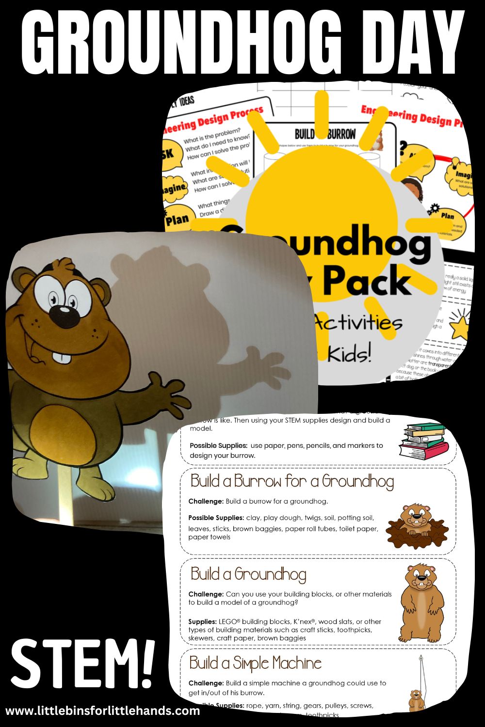 Groundhog Day Activities for Kids | Little Bins for Little Hands