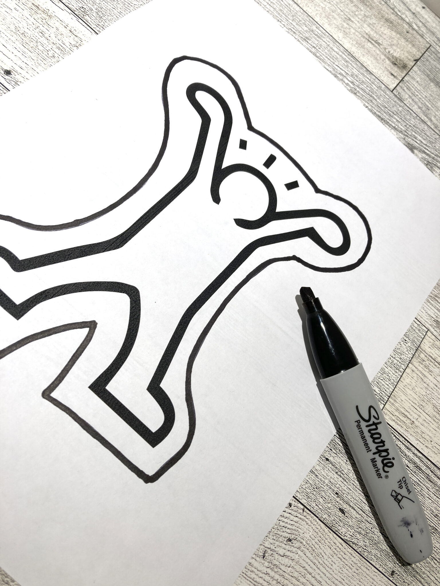 Line Art for Kids with Keith Haring | Little Bins for Little Hands