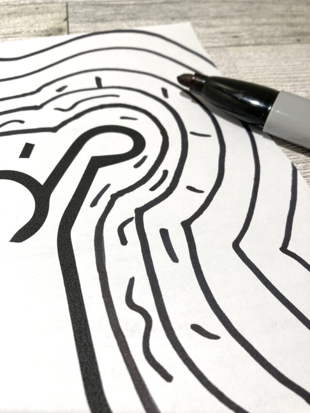 Line Art for Kids with Keith Haring | Little Bins for Little Hands