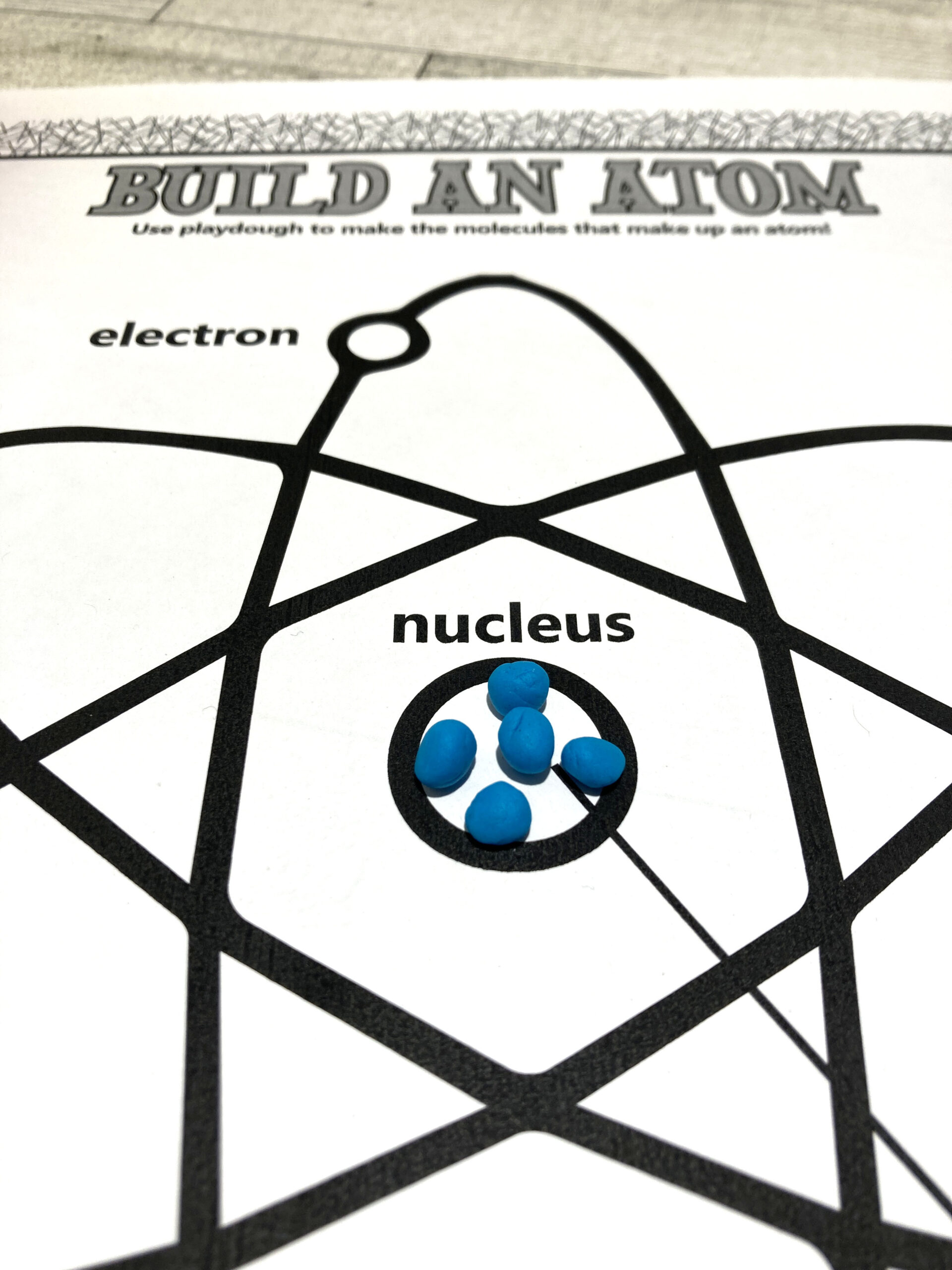 Parts of an Atom - Little Bins for Little Hands