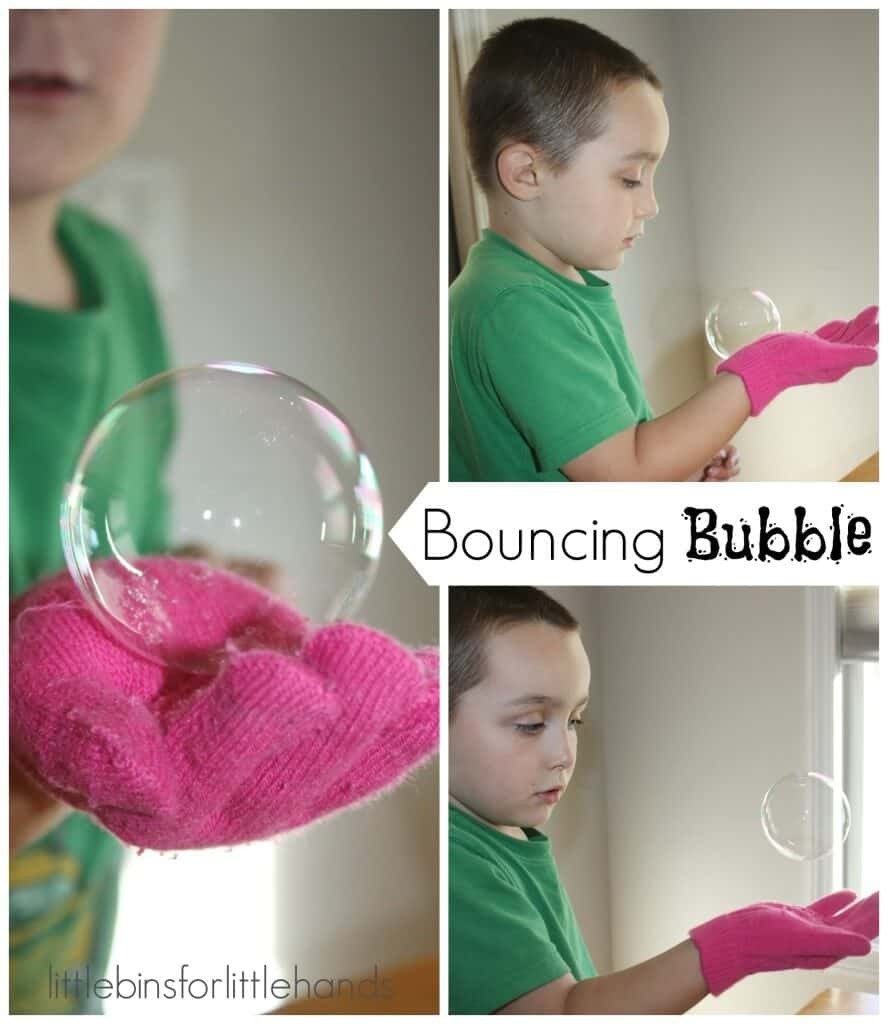 Bouncing Bubble Science Experiments for Kids to Try