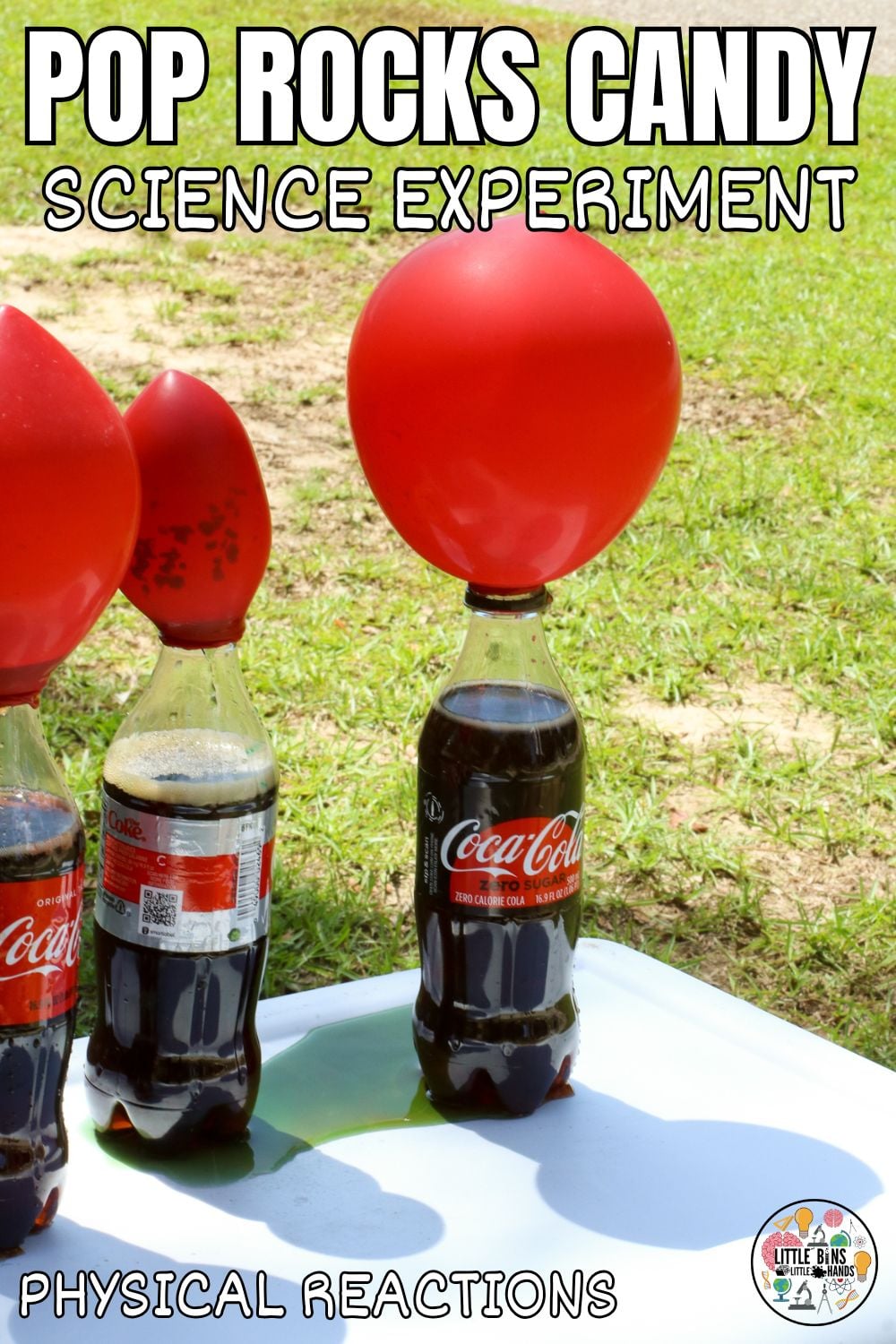 Pop Rocks and Soda Experiment - Little Bins for Little Hands
