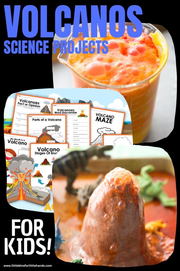 Volcano Facts For Kids | Little Bins for Little Hands