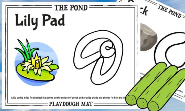 Spring Playdough Mats for Science