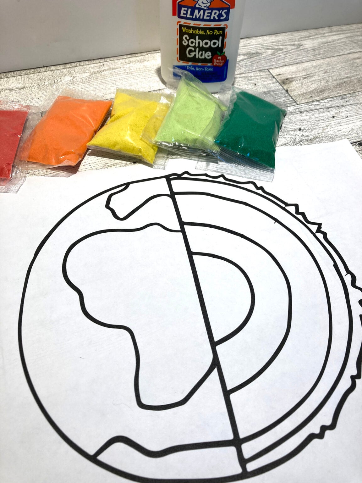 Layers Of The Earth Activity - Little Bins for Little Hands