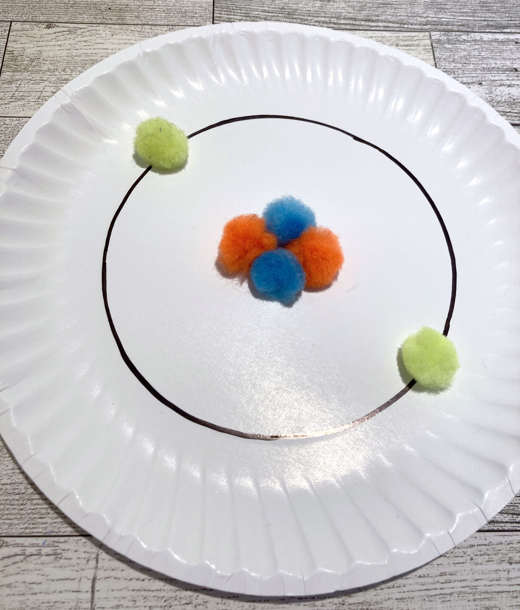 Atom Model Project for Kids | Little Bins for Little Hands