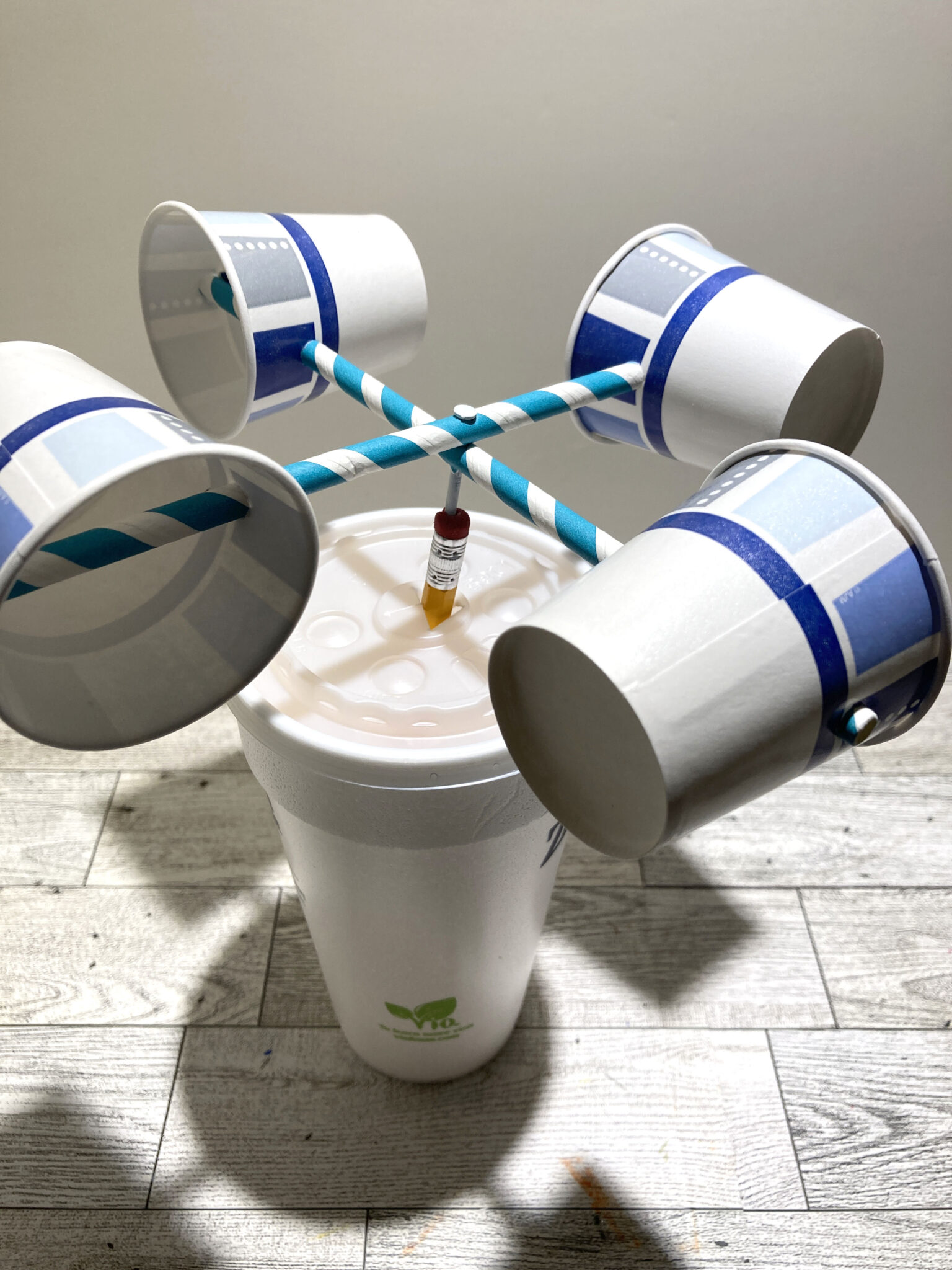 How To Make An Anemometer - Little Bins for Little Hands