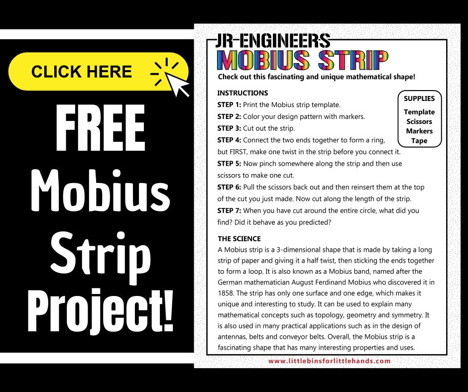 How To Make A Mobius Strip - Little Bins for Little Hands