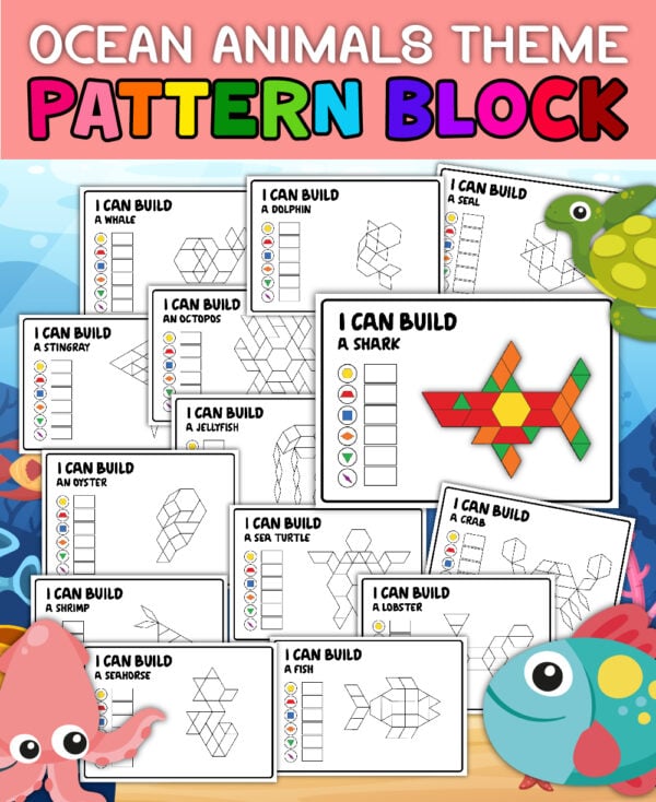 Free Printable Ocean Worksheets - Little Bins for Little Hands