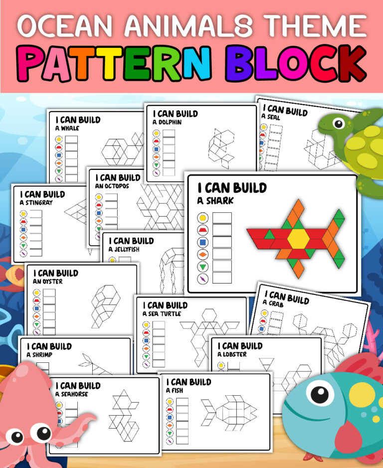 Free Printable Ocean Worksheets - Little Bins for Little Hands