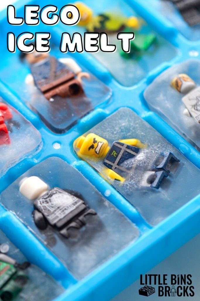 Rescue the LEGO Ice Melt Fun! - Little Bins for Little Hands