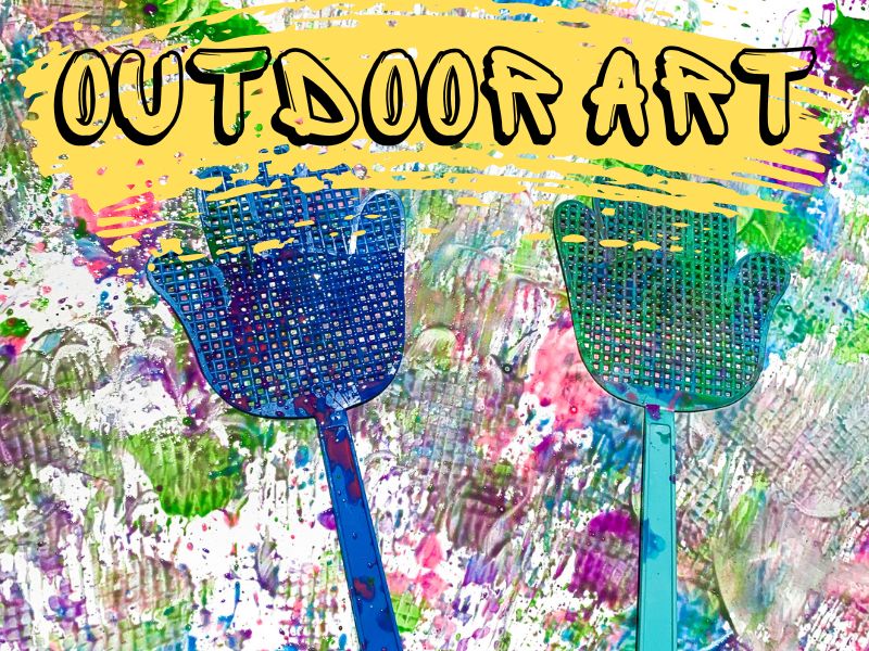 Outdoor Art Activities for Kids | Little Bins for Little Hands