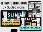 How to Make Slime Stretchy (Free Printable Recipe) - Little Bins for ...