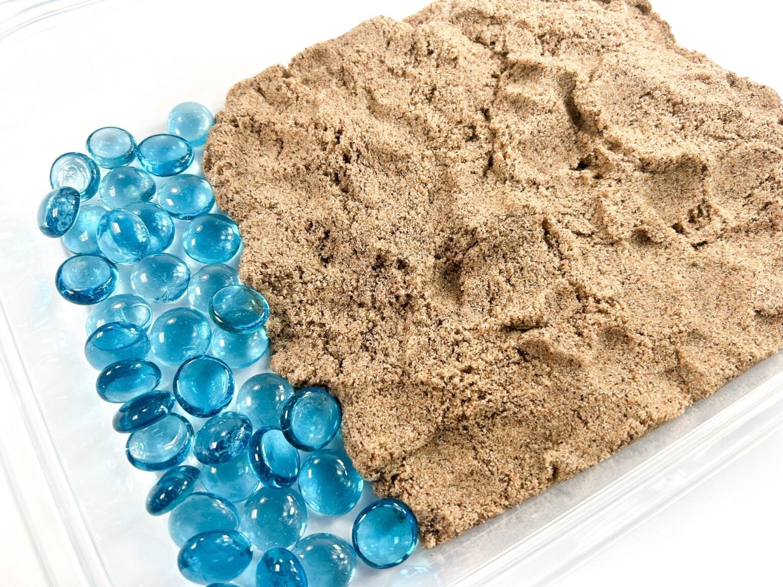 Tropical Summer Sensory Bin - Little Bins for Little Hands