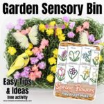 Spring Sensory Bin (Free Printable) - Little Bins for Little Hands