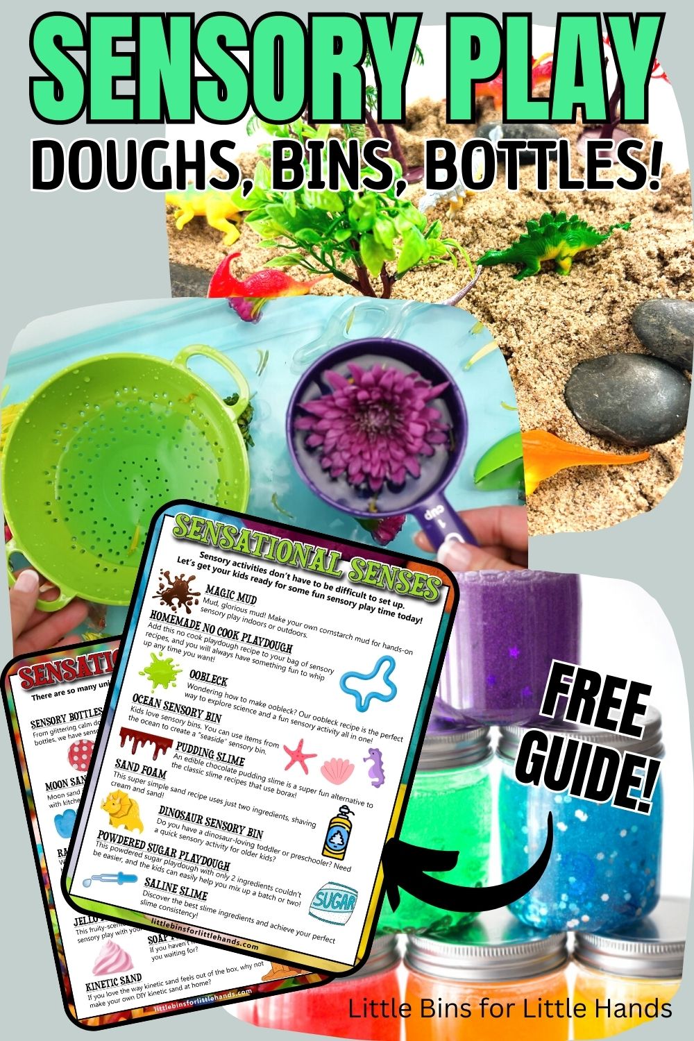 10 Easy Cloud Dough Recipes - Little Bins for Little Hands