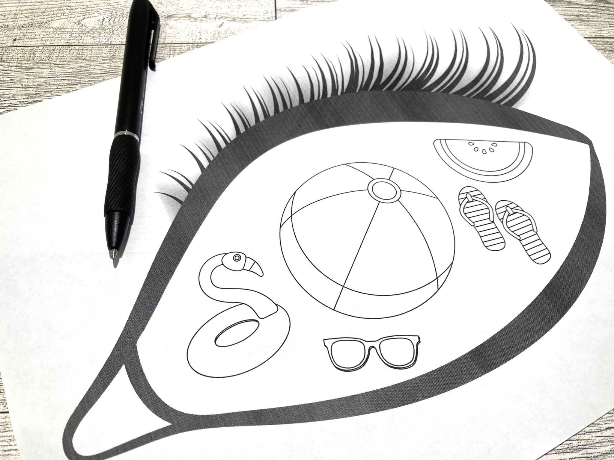 MC Escher Eye Art Project - Little Bins for Little Hands