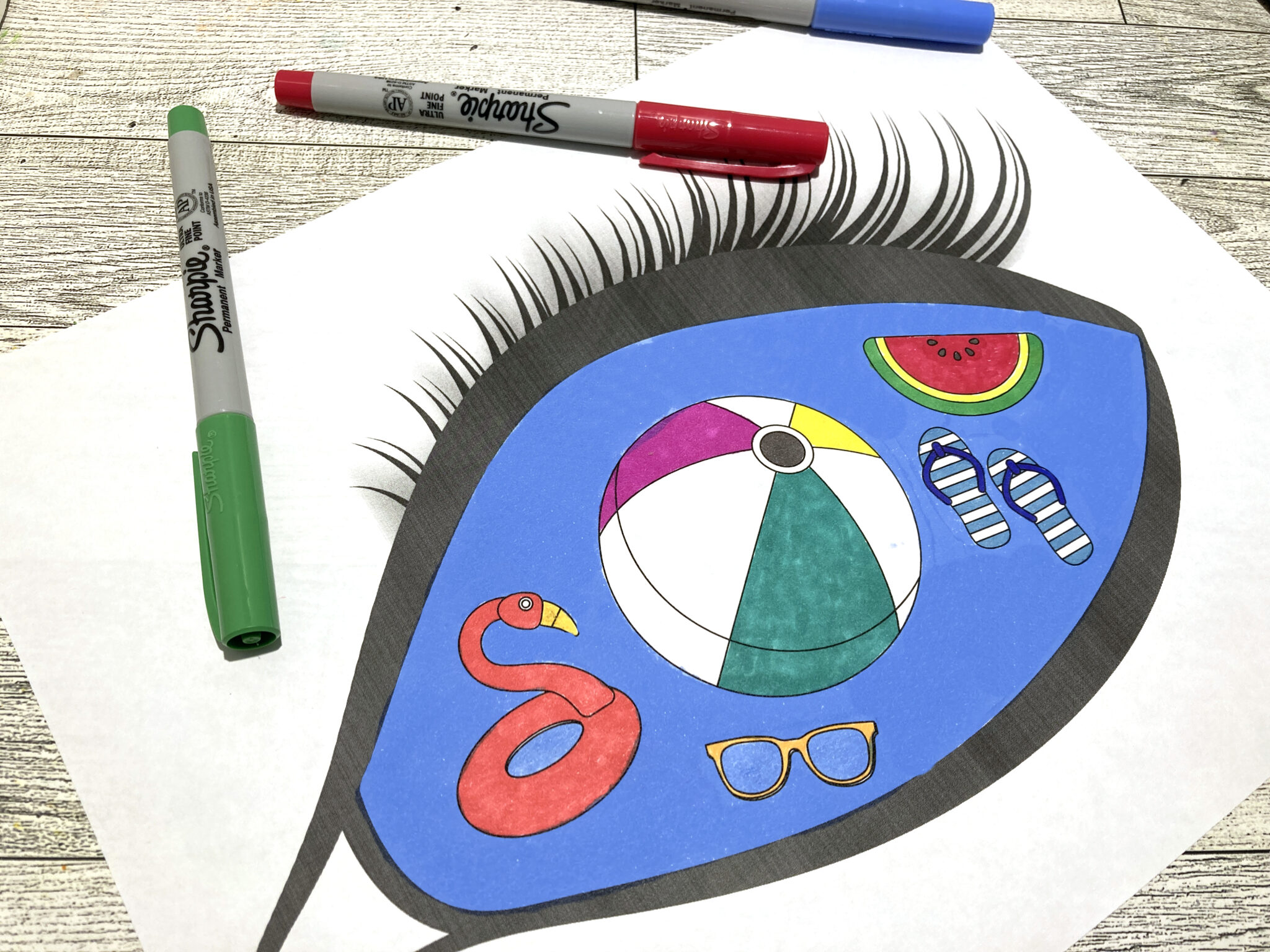 MC Escher Eye Art Project - Little Bins for Little Hands