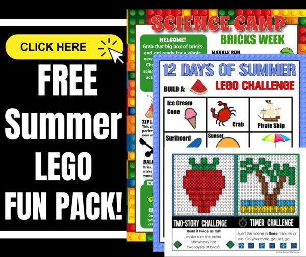 LEGO Summer Challenges (FREE Printables) - Little Bins for Little Hands
